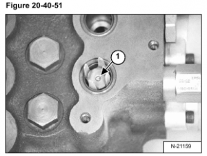 BobCat 753 - HYDRAULIC CONTROL VALVE (FOOT CONTROL) - Lift Base End ...