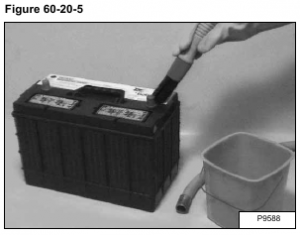BobCat 753 - BATTERY - Servicing