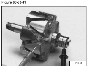 BobCat 753 - ALTERNATOR (55 AMP) - Rotor Ground Test